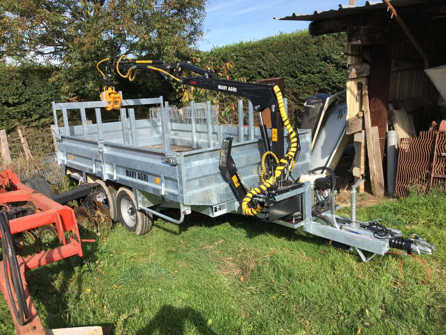 REMORQUE ROUTIERE POLYVALENCE 3,5T - MARY AGRI