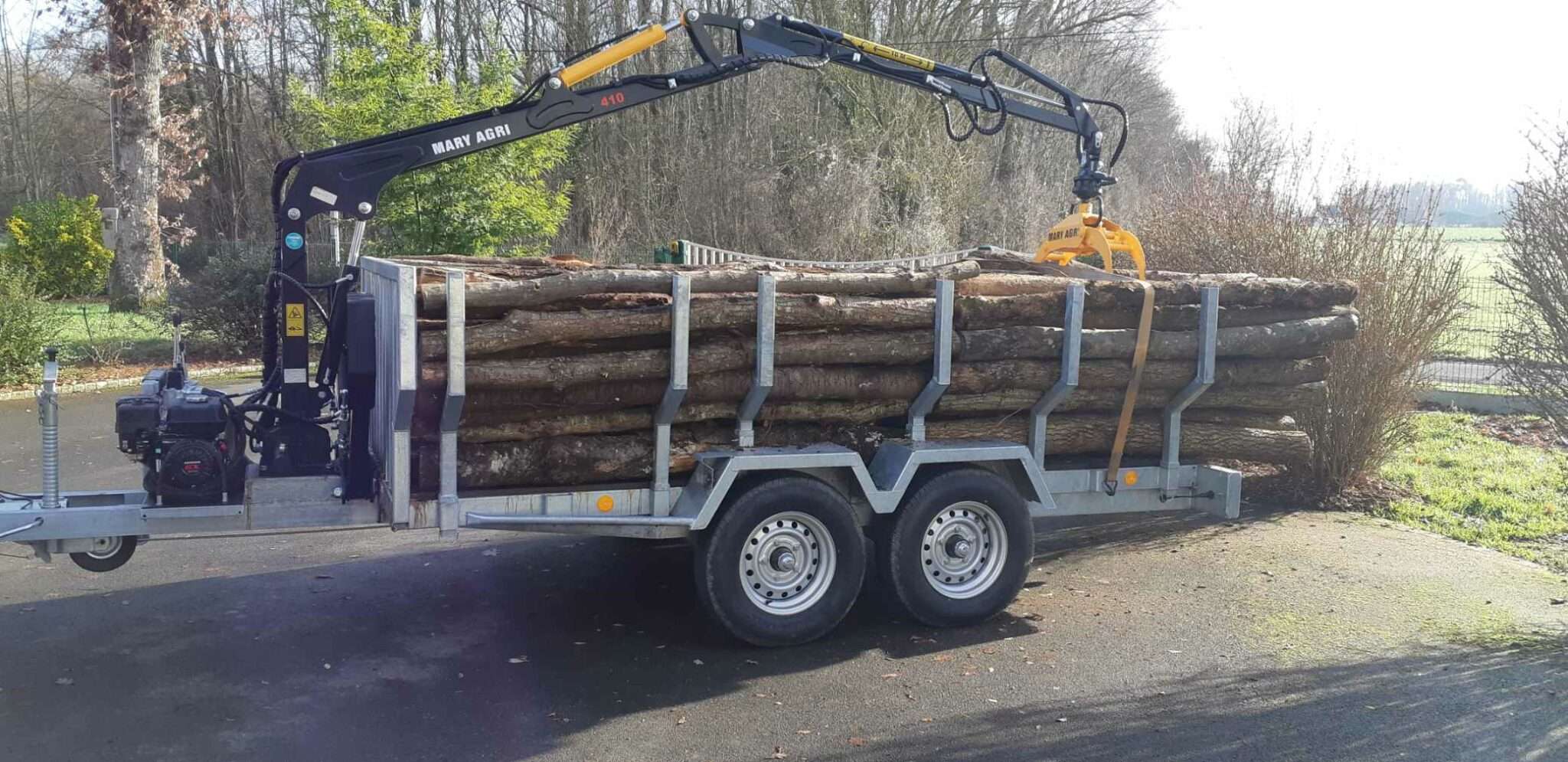 REMORQUE ROUTIERE FOREST 3,5T - MARY AGRI